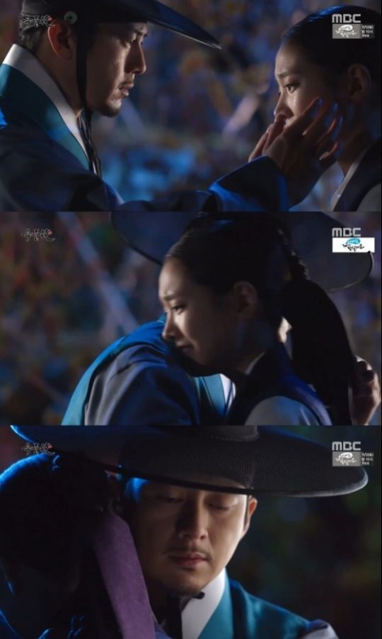 옥중화 고수 진세연에 사내로서 널 지켜도 되느냐 애틋 포옹 | 텐아시아