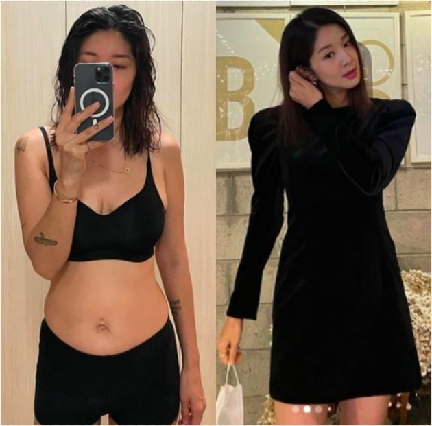 173cm·48kg 김빈우 20kg 빼더니 선명한 11자 복근 | 텐아시아